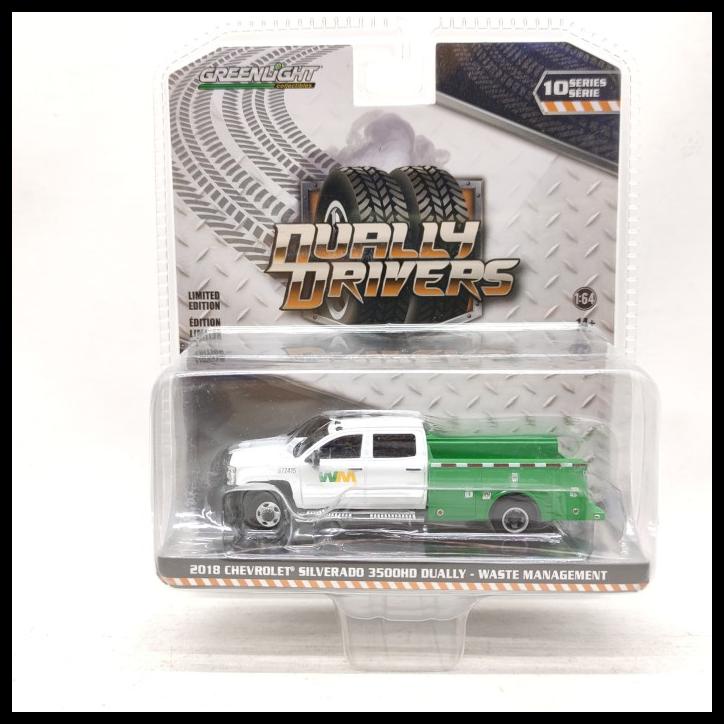 Greenlight Dually Drivers 2018 Chevrolet Silverado 3500 Dually Service ...