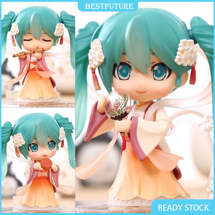 10cm Hatsune Miku Mid-Autumn Festival Hanbiuk Miku Nendoroid #539 PVC ...