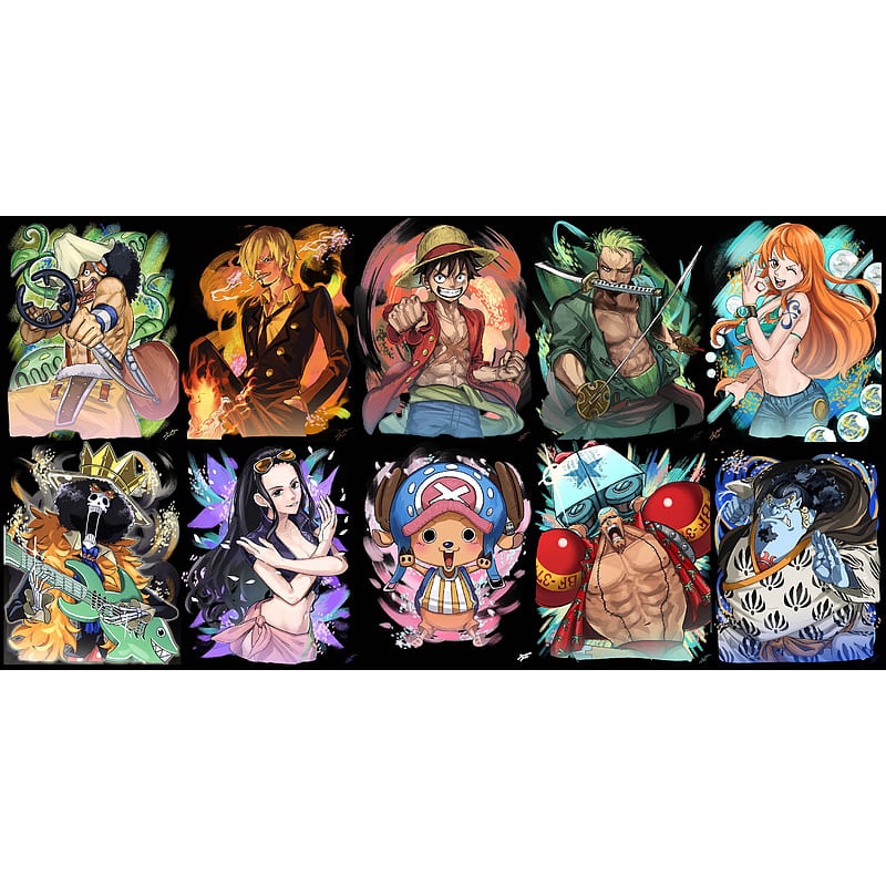 One Piece Random wall sticker (MINIMUM 4 ORDER PER CHECKOUT) | Shopee ...