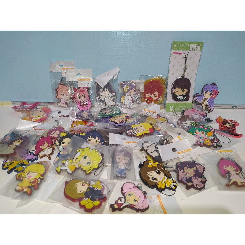 Assorted Anime Rubber Keychain | Shopee Philippines
