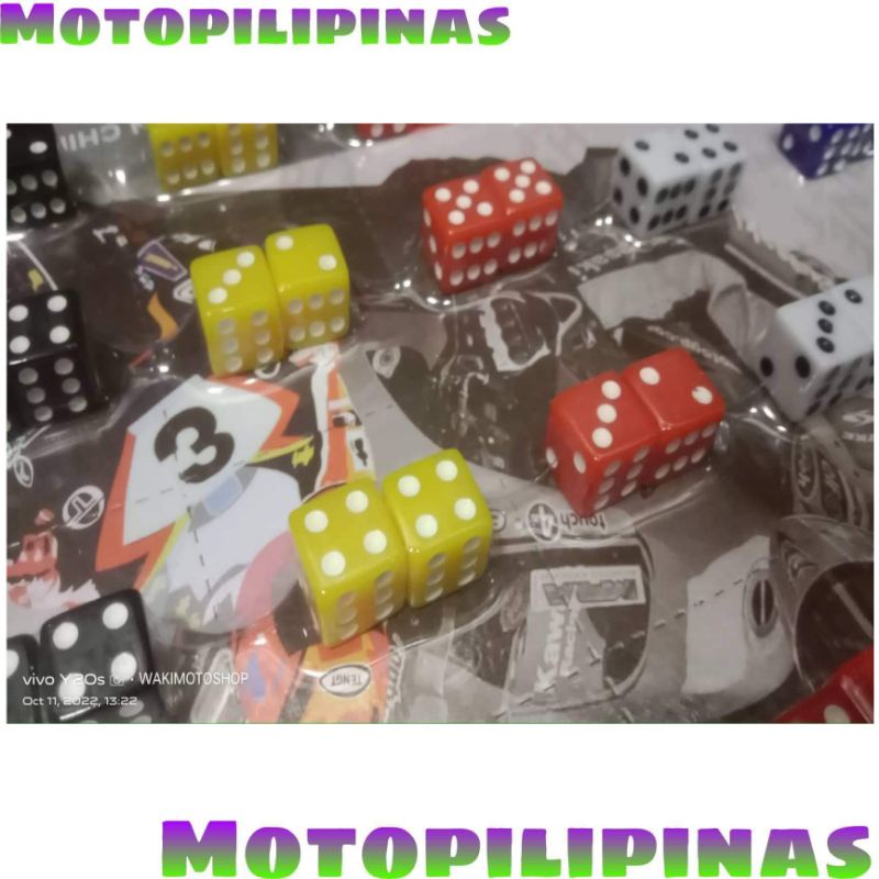 Tire Cap Pito Cap Yellow color Dice | Shopee Philippines