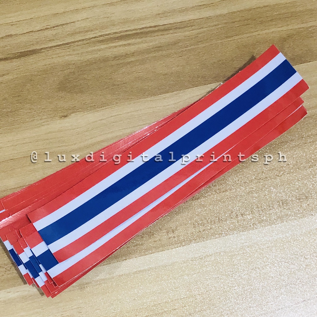 *THAILAND FLAG stickers laptop mugs tumblers aqua flask motors cars ...