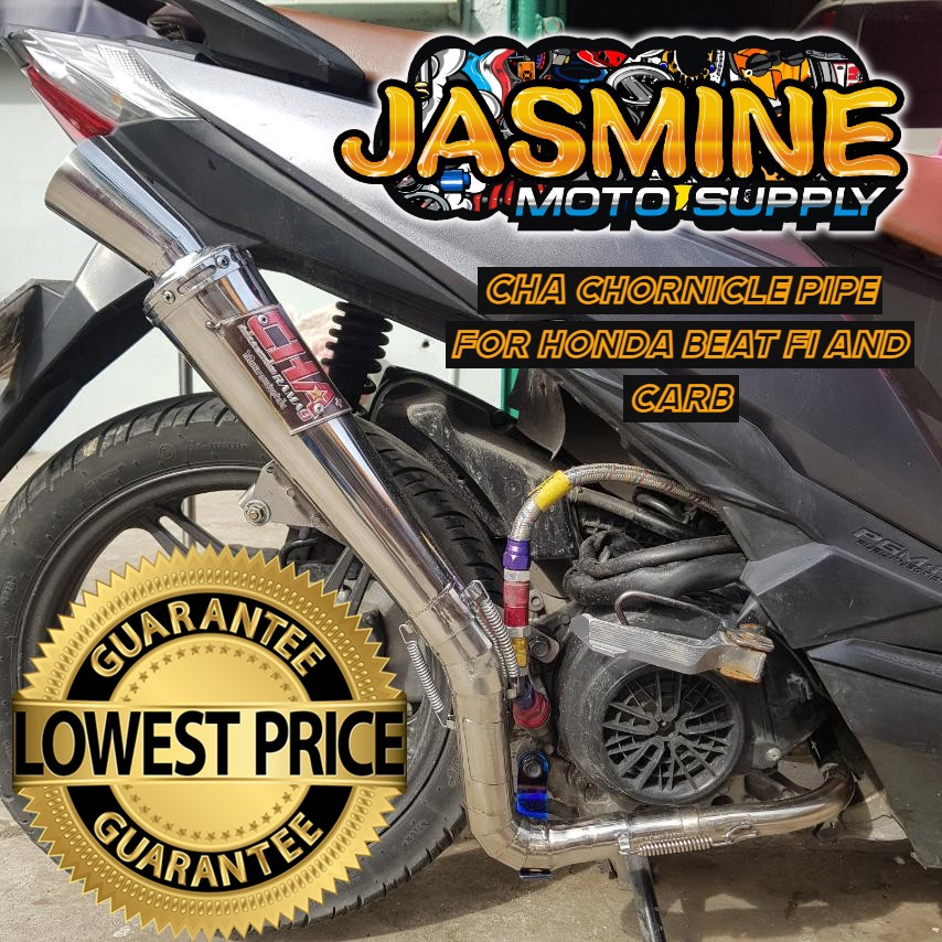 CHA chornicle pipe for honda beat fi and carb | Shopee Philippines