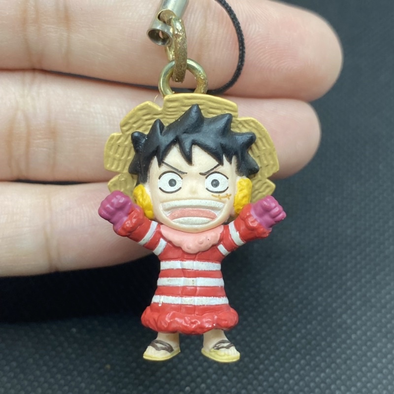 One Piece Luffy Figure Charm Monkey D Luffy Small Figure Authentic Punk ...