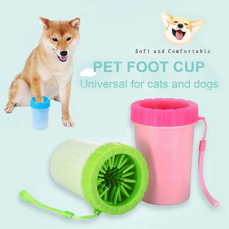 Portable Pet Foot Wash Cup Pet Paw Cleaner Foot Cleaning Pet Foot ...