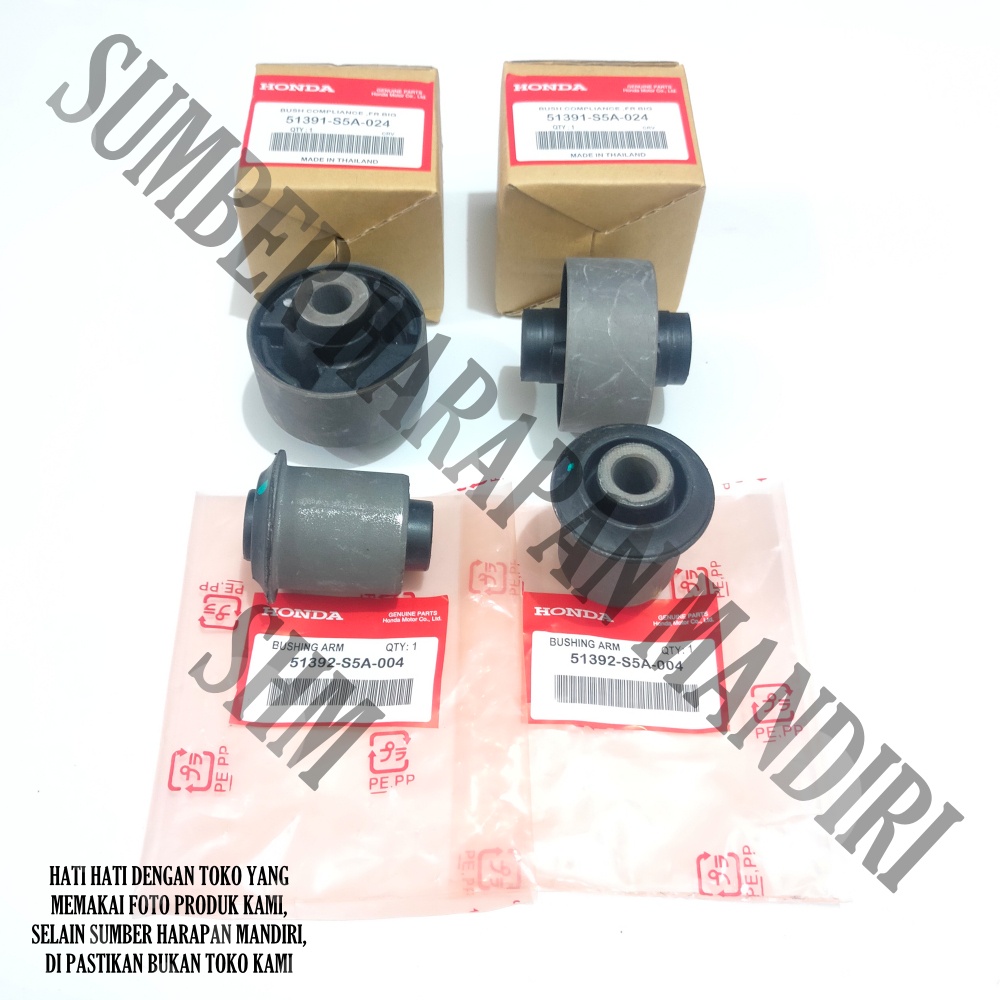 Original Crv Gen 2 Front Wing Lower Arm Bushings 2 Sets 4pcs | Shopee ...