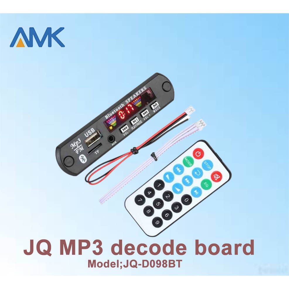 Decoder Board Module Wireless Bluetooth 5.0 5V-12V MP3 WMA USB TF Radio ...