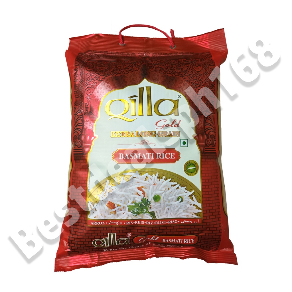 Lal Qilla Gold / Excel Extra Long Grain Basmati Rice 5KG | Shopee ...