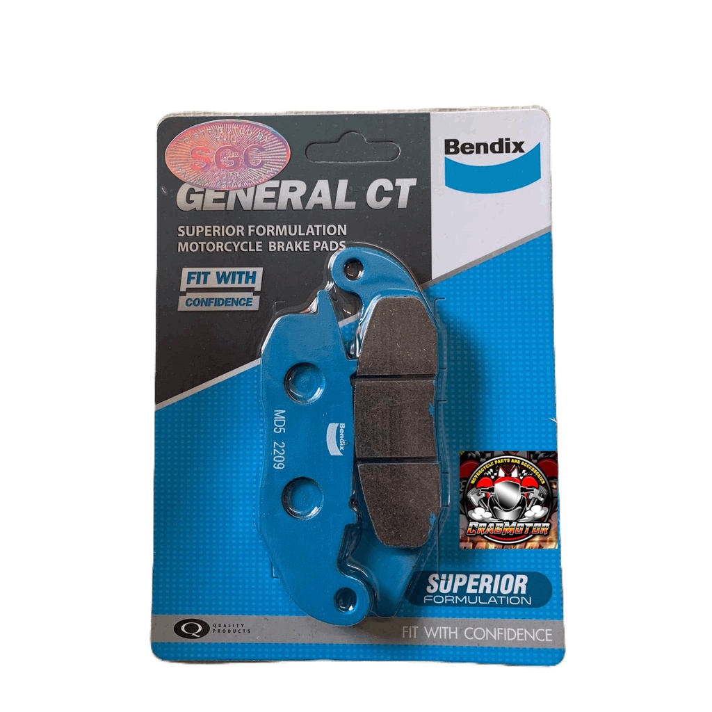 BENDIX Brake Pad MD5 [Front] ADV 150/160 - PCX 150/160 ABS - CRF 150/ ...