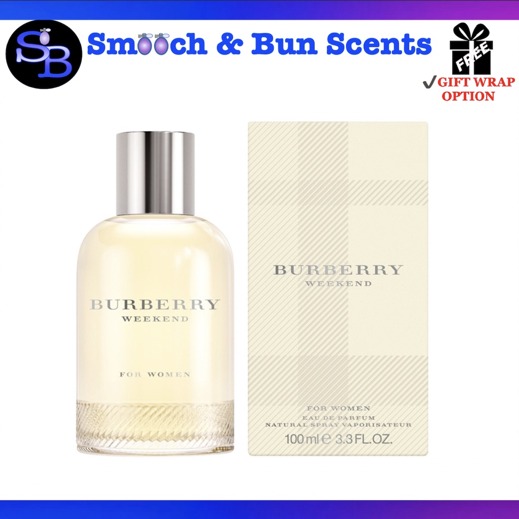 Burberry Weekend Women 100ml EDP Authentic Perfume from US | Shopee ...