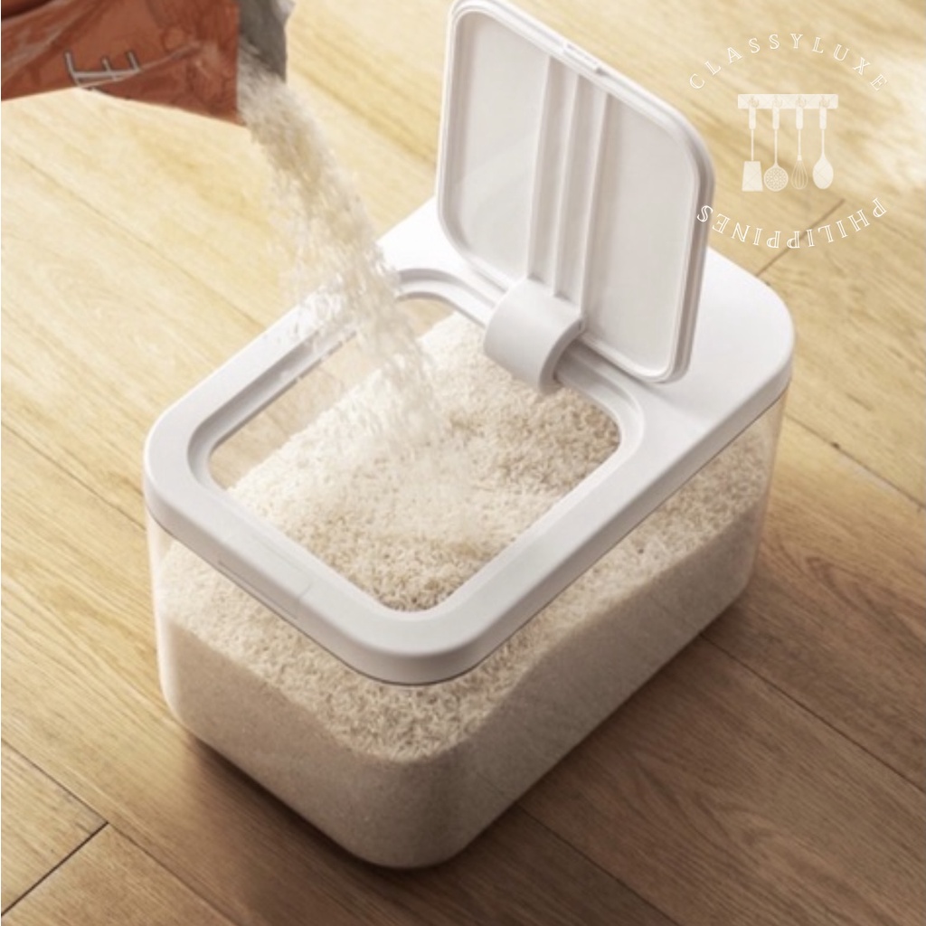 KITkitchen Rice Box Insect-proof Moisture-proof Sealed Rice Storage Box ...