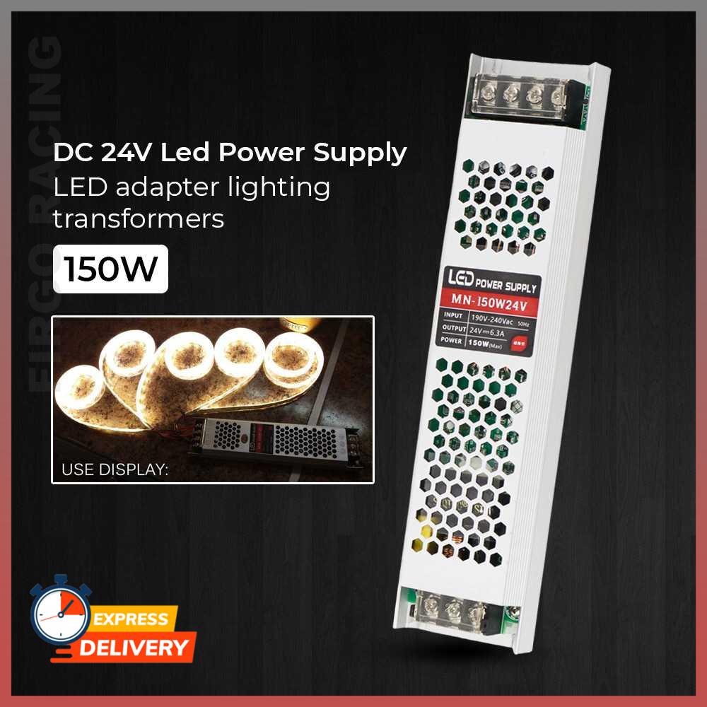 Dc 24V 150W Power Supply Lightning Transformer for LED Strip | Shopee ...