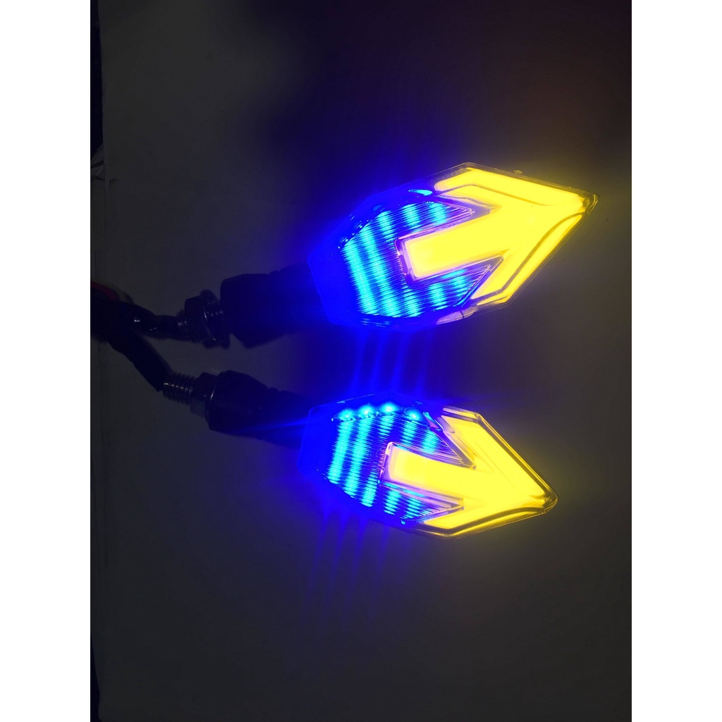 mini driving light cignal light Electric bike 48V turn signal daylight ...