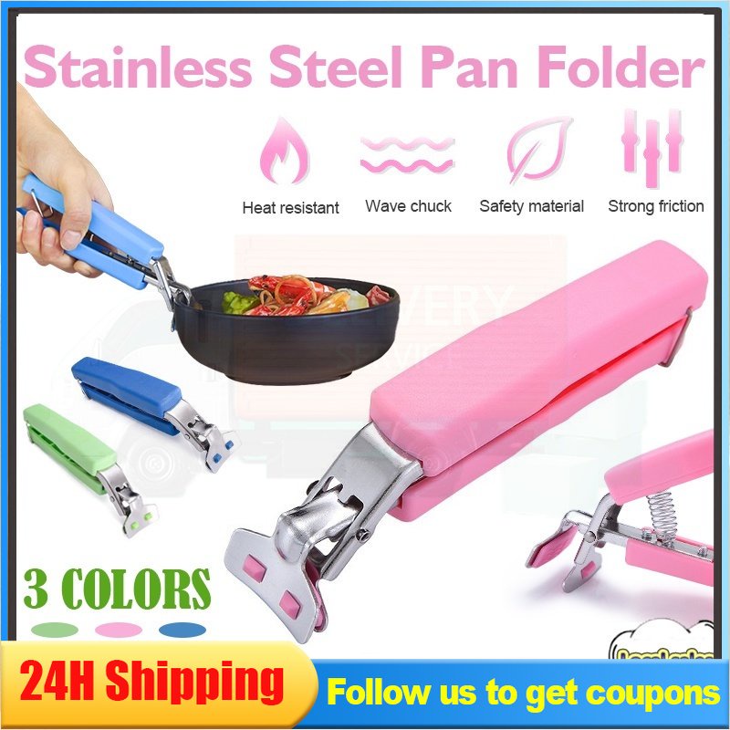 Hot Plate Gripper Stainless Steel Bowl Clip Dish Pan Clamp Kitchen ...