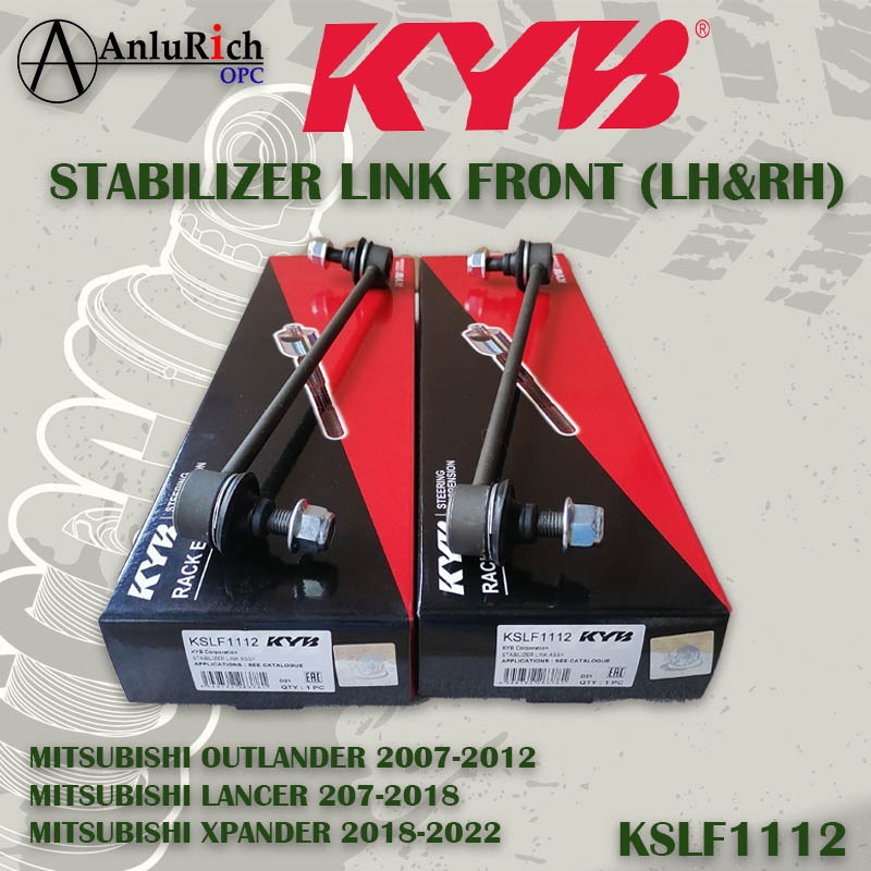 KYB STABILIZER LINK FRONT LEFT & RIGHT Mitsubishi Lancer 2007-18 ...
