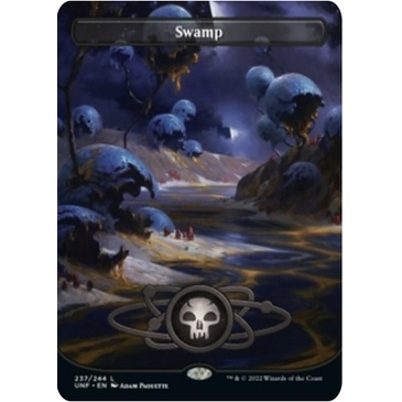 Magic the Gathering | Unfinity Basic Lands | Shopee Philippines