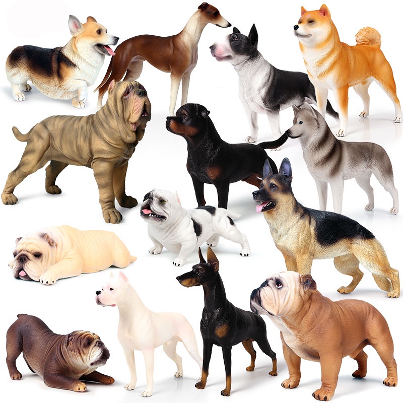 Big Dog Animal Simulation Bull Terrier Rottweiler Corgi Shiba Inu Bully ...