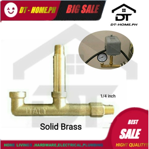 F-Brass Connector (per pcs) Water Tank Fittings for Water Pressure ...