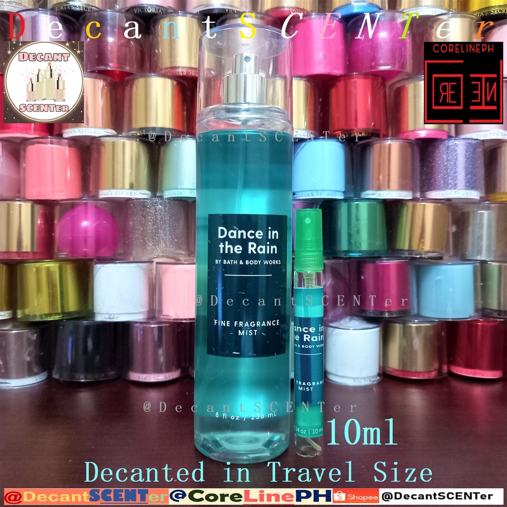 Dance In The Rain Body Mist in Travel Size 10ml | Shopee Philippines