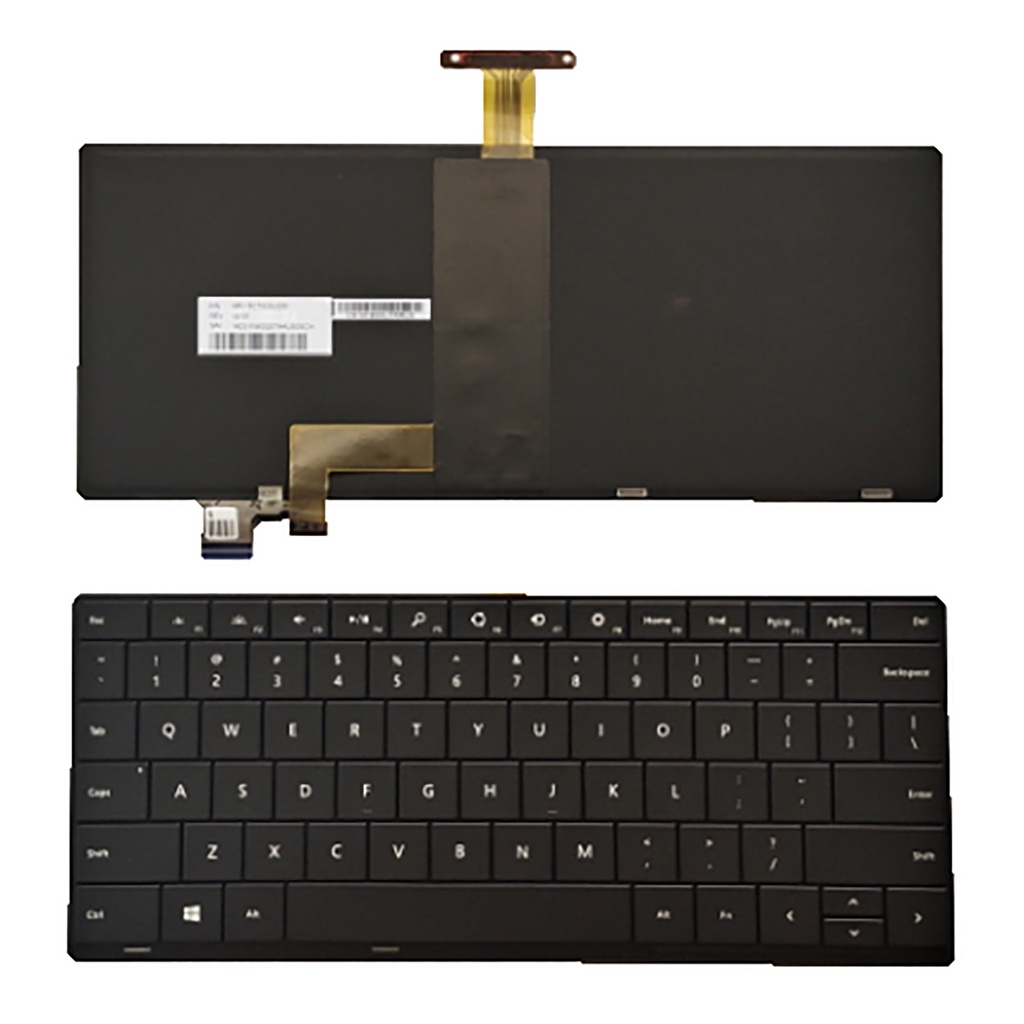 New US English Laptop Keyboard for Microsoft Surface PRO3 PRO4 BLACK ...