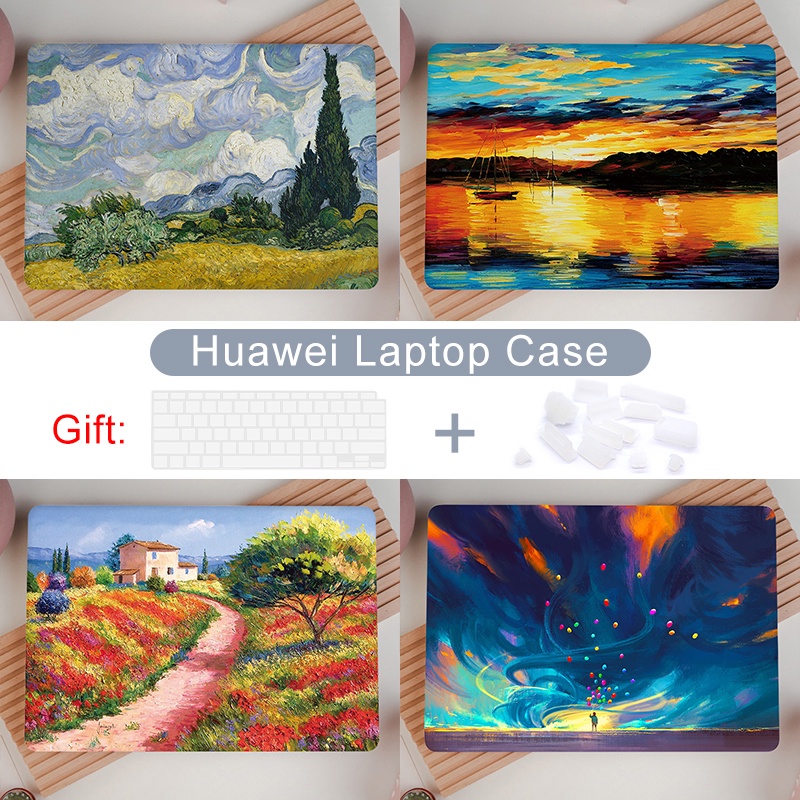 Huawei Oil Painting Laptop Case for Matebook D14 D15 Matebook 14S 2022 ...