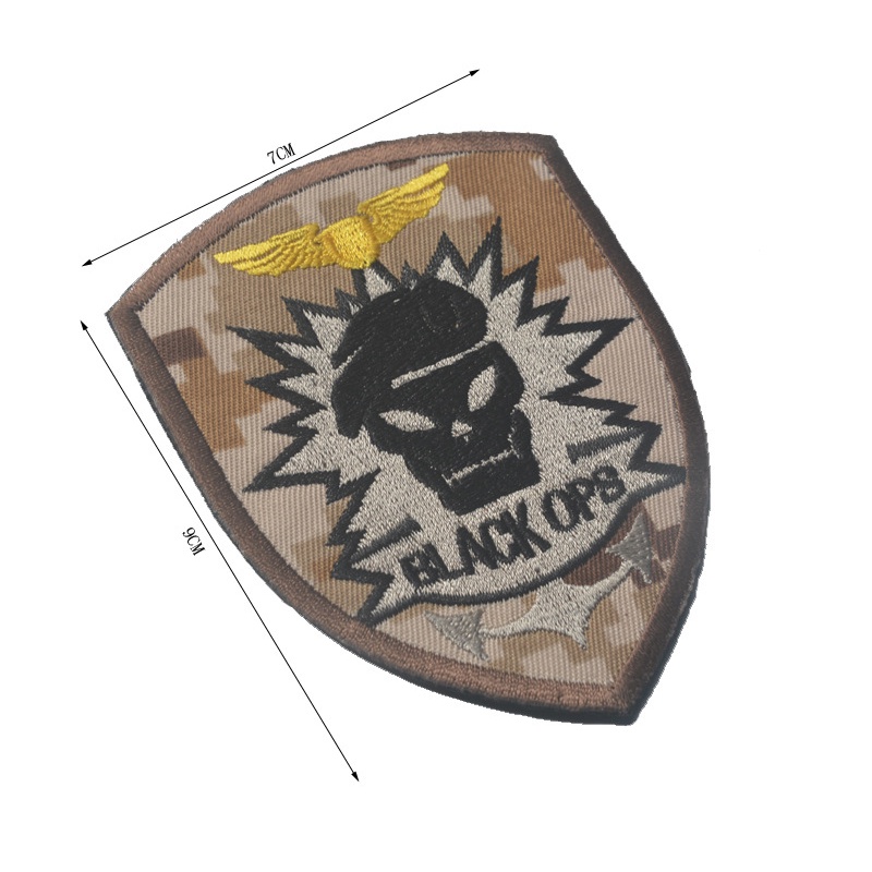 TASK FORCE Call Of Duty Embroidery Hook And Loop Patches Armband Velcro ...