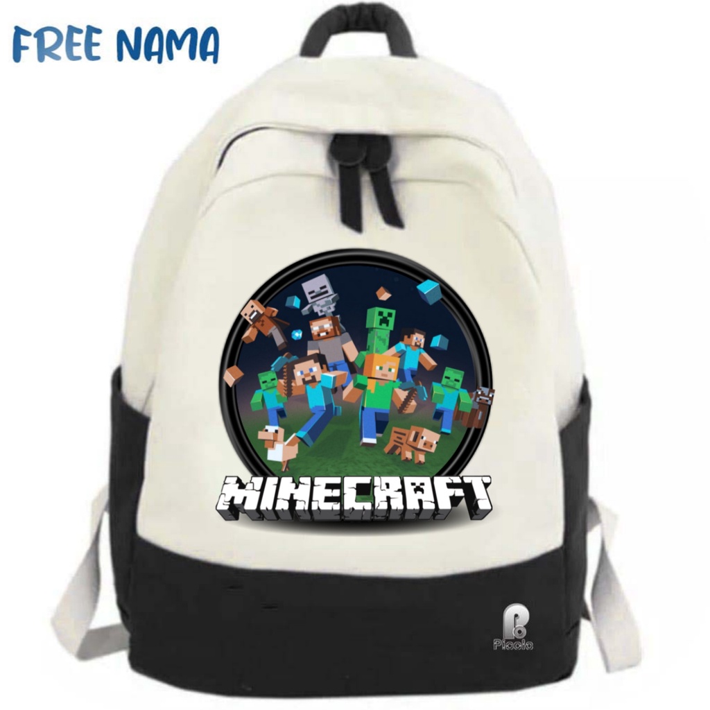 Minecraft UNISEX Elementary School Bag | Shopee Philippines