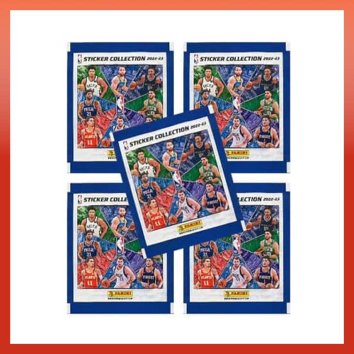 2022-23 NBA Panini Sticker Collection (5 packs) | Shopee Philippines