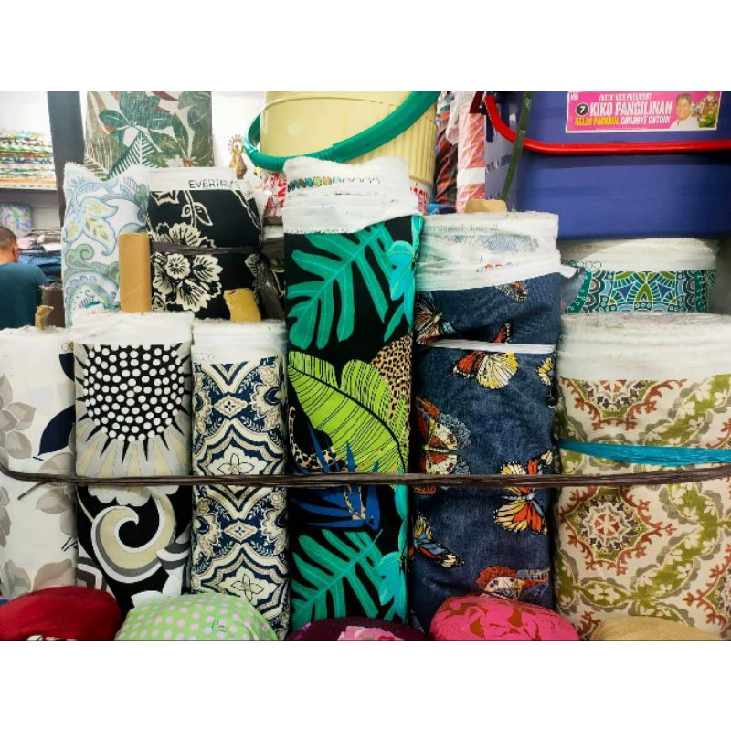 CANVAS PRINTED SAKTO LANG ANG KAPAL 60 WIDTH | Shopee Philippines