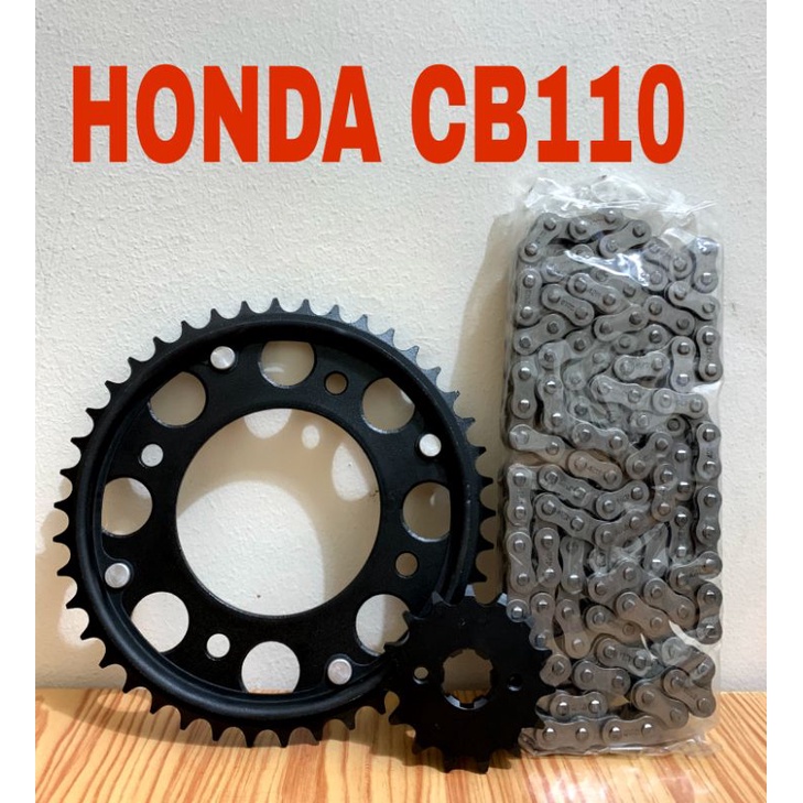 CB110 Sprocket set Heavy duty | Shopee Philippines