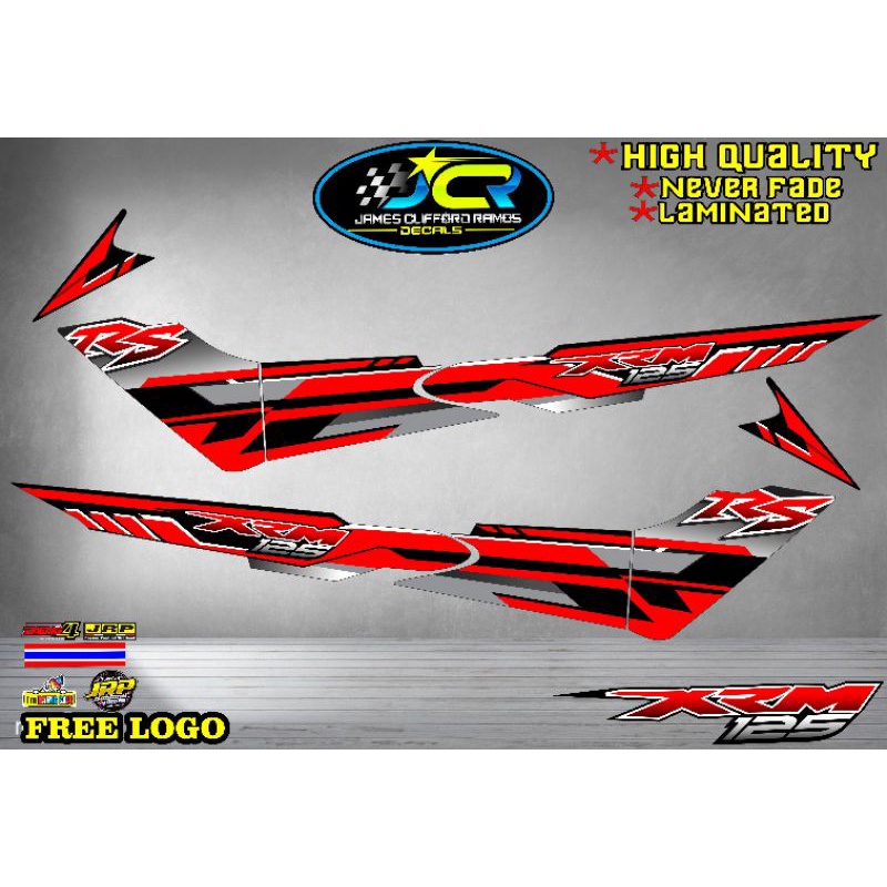 Rs 125 Carb Stock Decals Stickers | Shopee Philippines