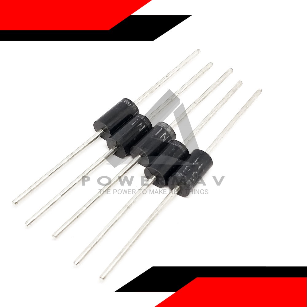 5pcs original 1n5822 Diode 1N5822 DO-27 IN5822 Schottky Diode 3A 40V ...