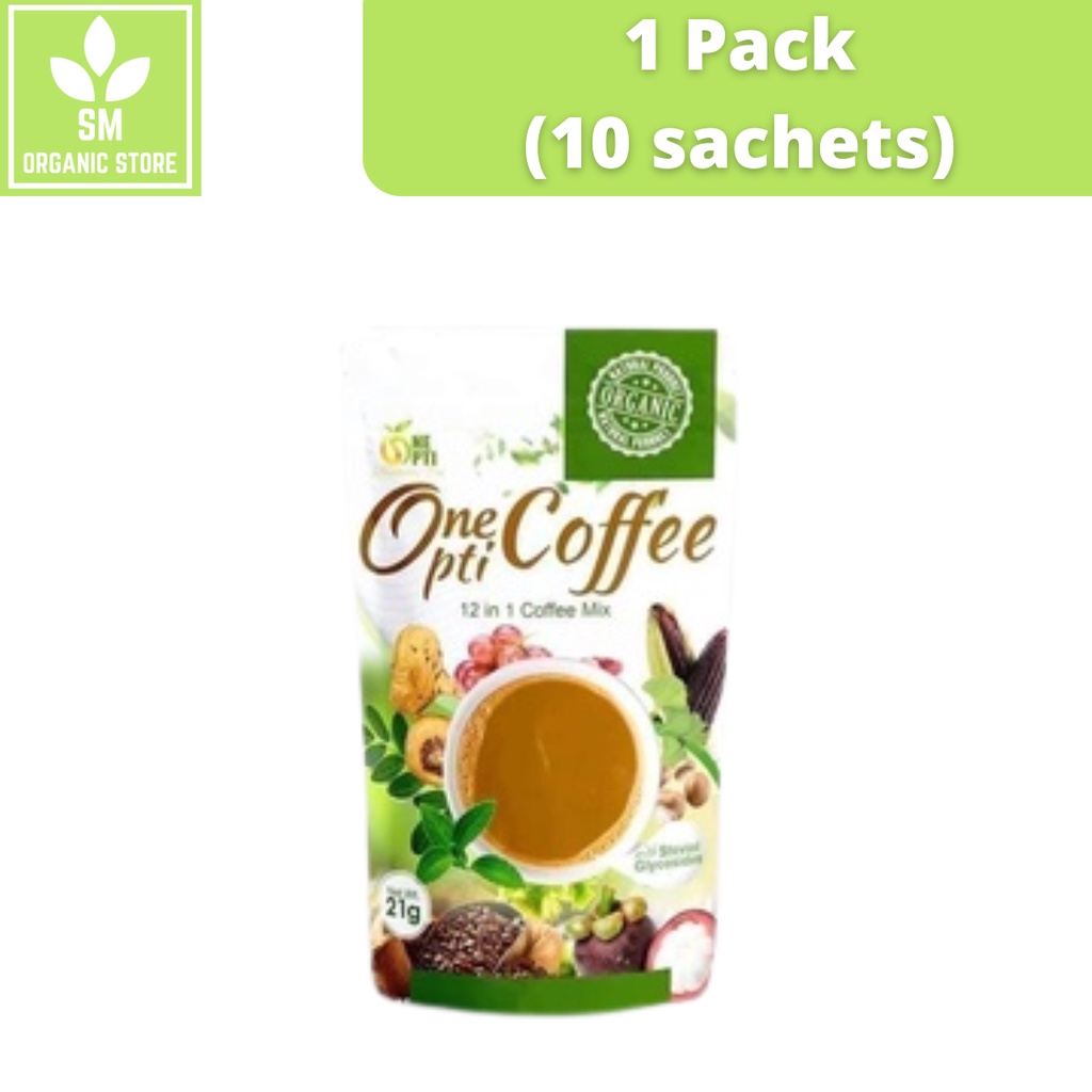 One Opti Coffee 12in1 Instant Coffee Mix with Steviol Glycosides 10 ...
