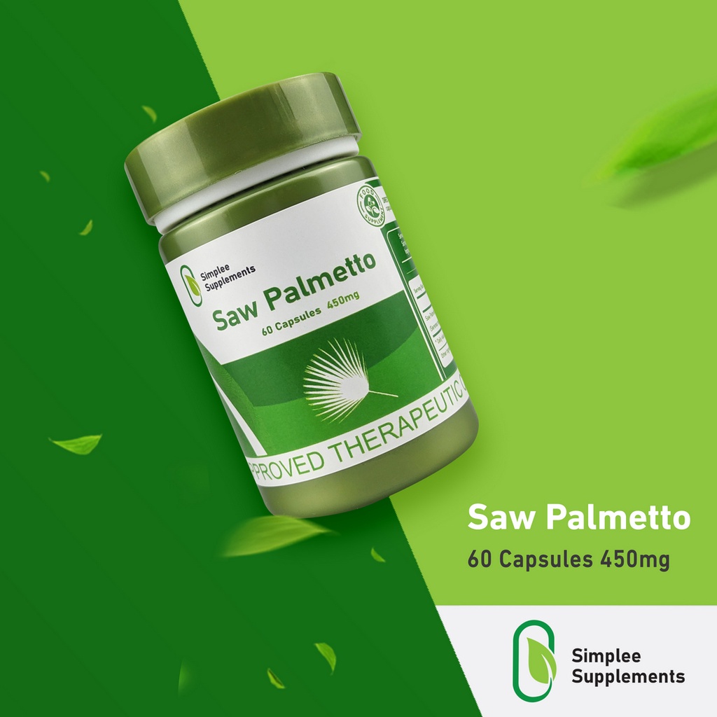 Simplee Saw Palmetto – 500mg | 60 Capsules – Supports Men’s Wellness ...