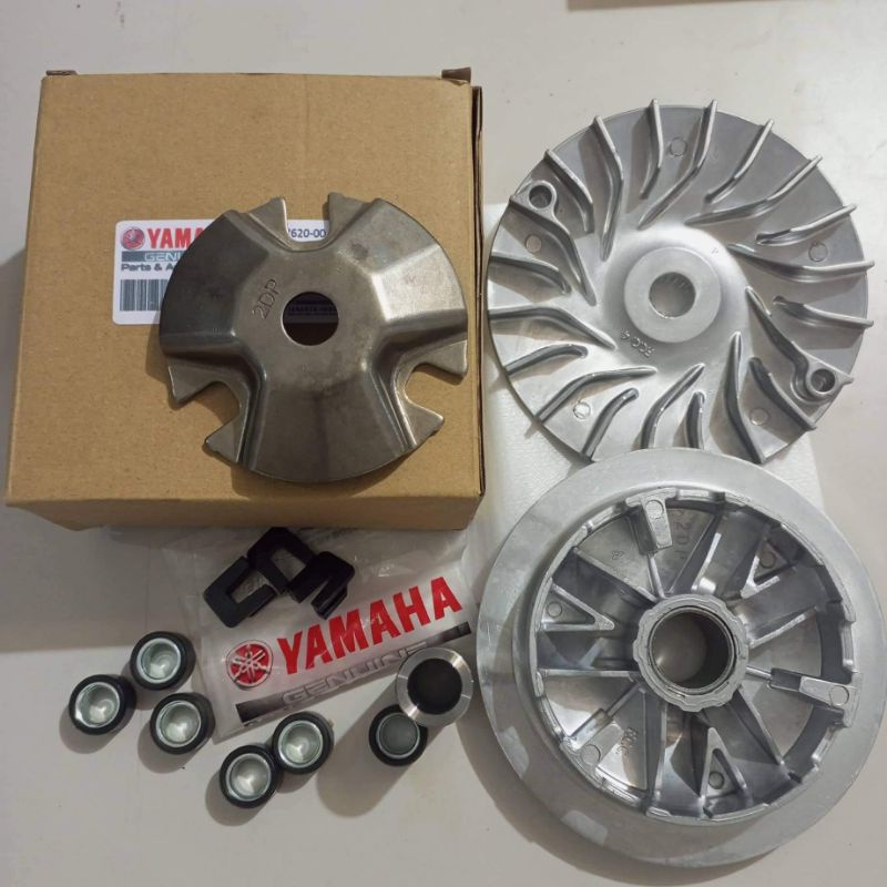 PULLEY SET (2DP) YAMAHA Nmax V1,v2/ AEROX v1,v2 | Shopee Philippines