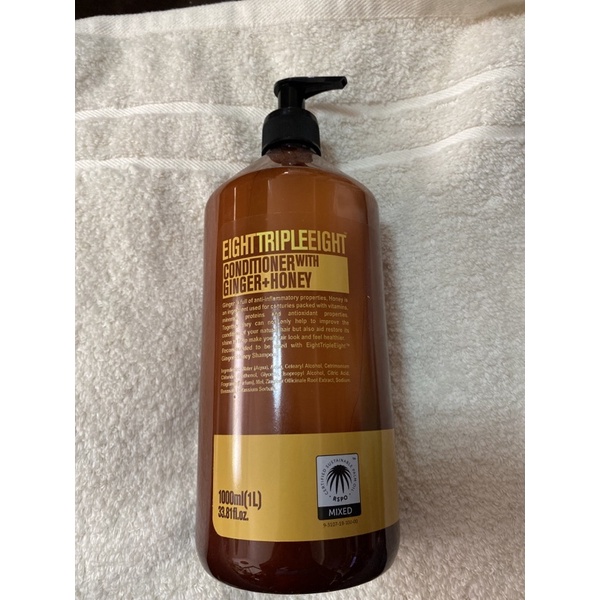 Eight Triple Eight Lavender/Argan/Tea Tree Conditioner/Shampoo 1L ...