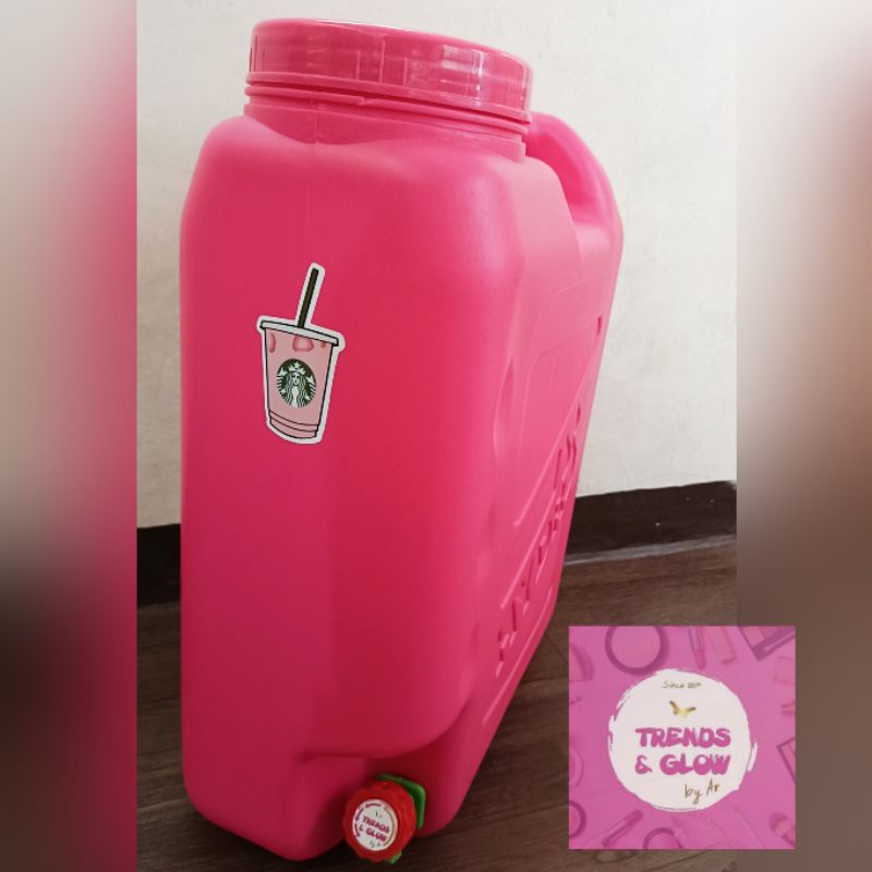 COLORED Gallon Container 20Liters/5Gallon Size /Mineral Water Container ...