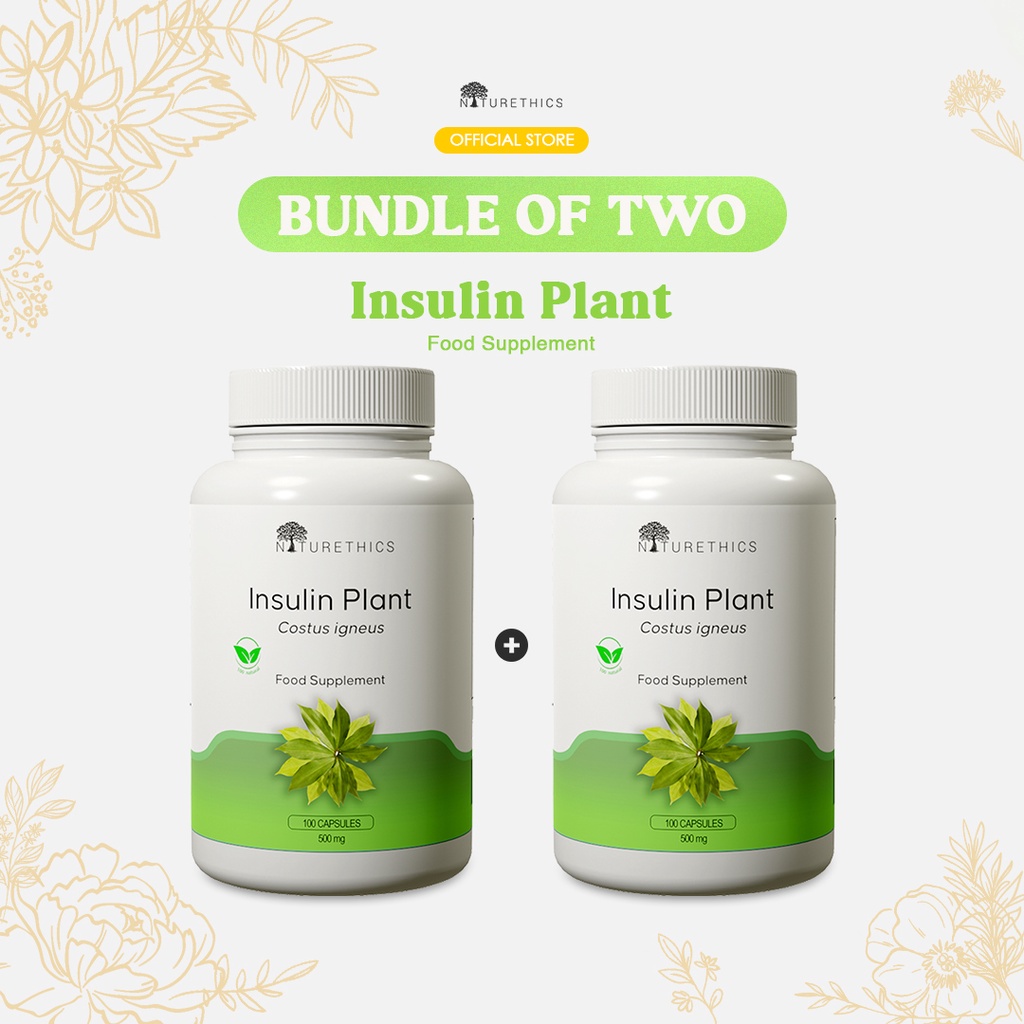 Naturethics Insulin Plant Capsules BUNDLE OF 2 | Shopee Philippines