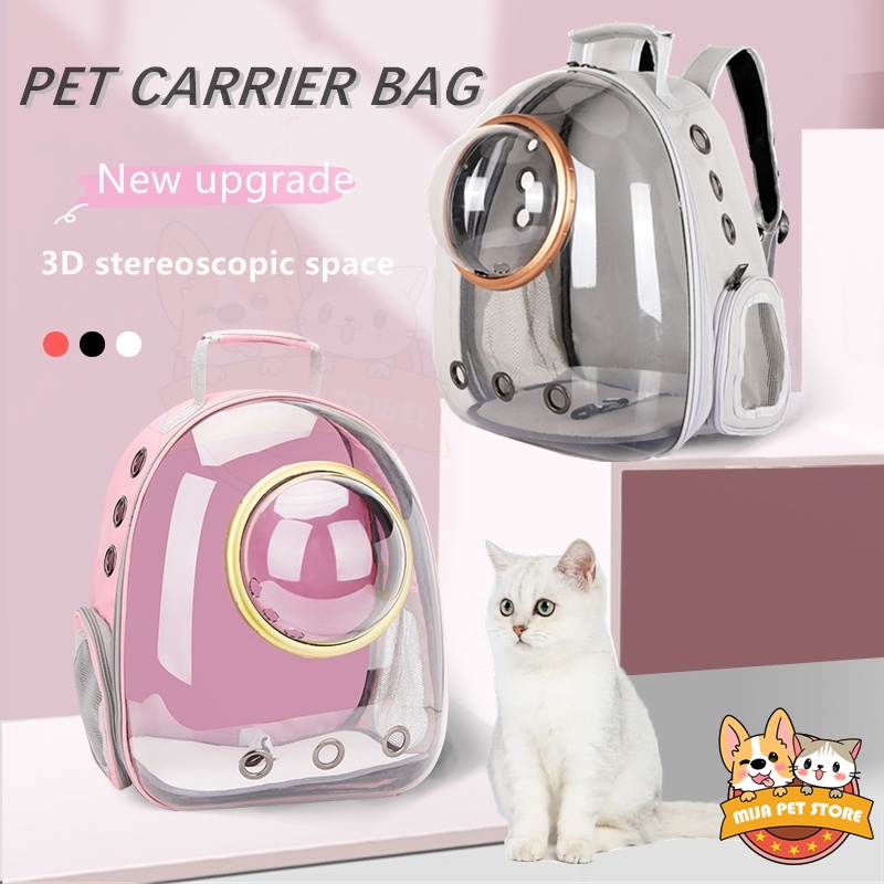 Pet Carrier Bag Portable Pet Outdoor Cat Travel Backpack Capsule Dog ...