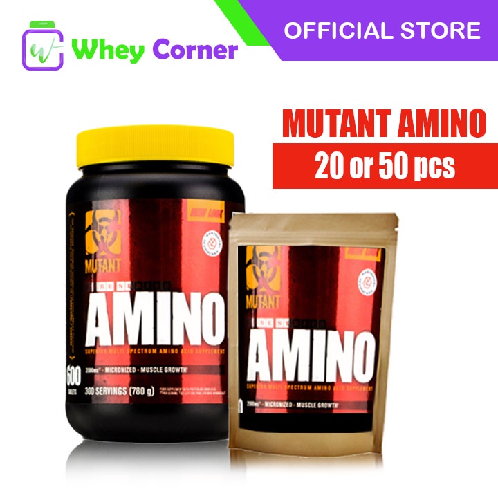MUTANT AMINO CORE SERIES 20s and 50s | Shopee Philippines
