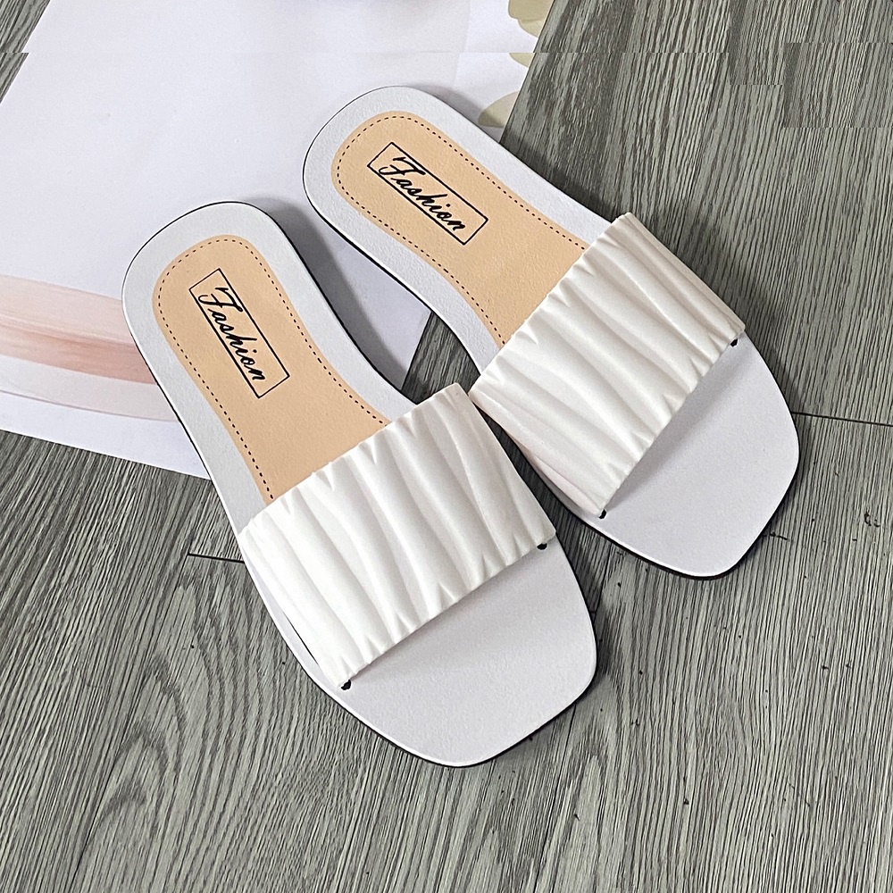 NEW Korean Classic Fashion Simple Ladies Casual Flat sandals for Women shoes best seller ...