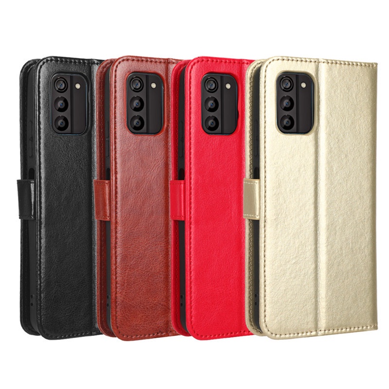 Case For Nokia G100 Capa Wallet Leather Stand Flip Card Holder