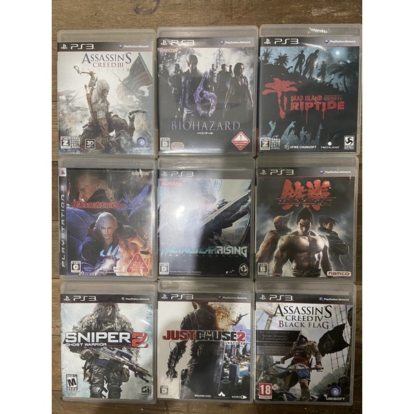 PS3 Games playable English text supported | Shopee Philippines