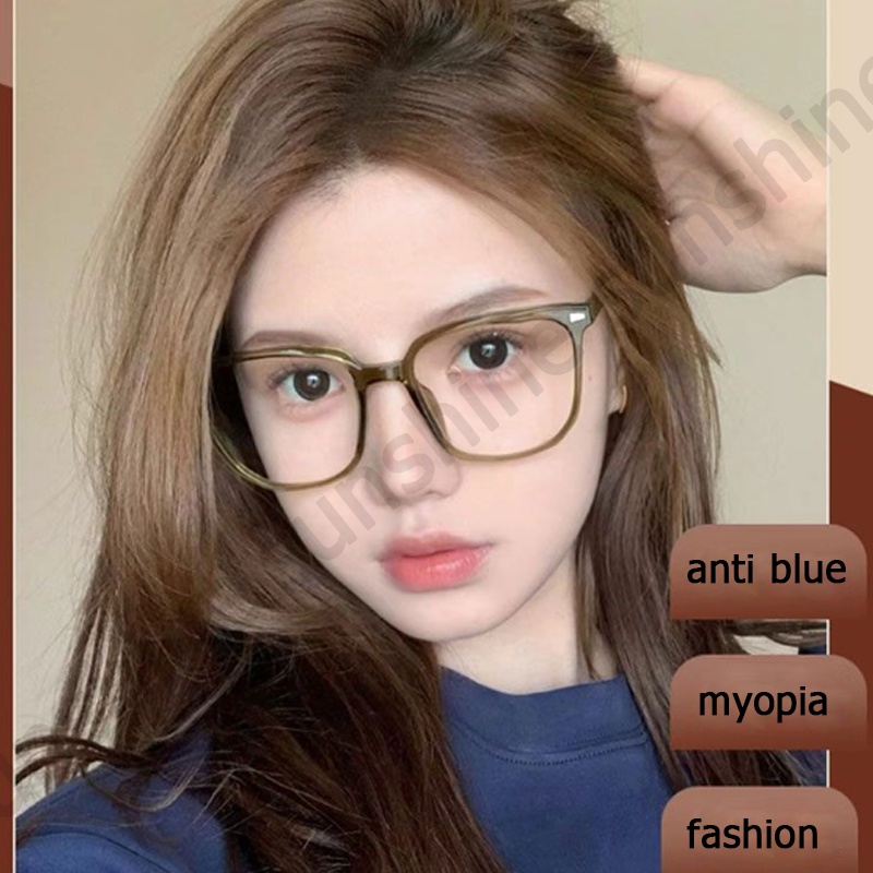 Graded Eyeglasses with Grade -100 150 200 250 300 350 400 450 for Women ...