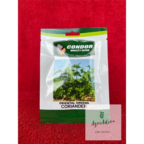 CORIANDER Oriental Greens Seeds Pack (CONDOR) | Shopee Philippines