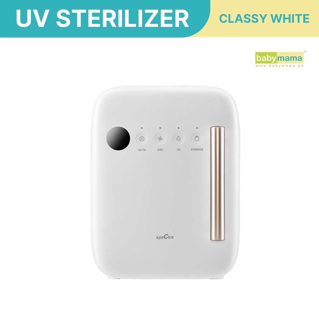 Babymama - Spectra - Dual Lamp UV Sterilizer - Classy White | Shopee Philippines