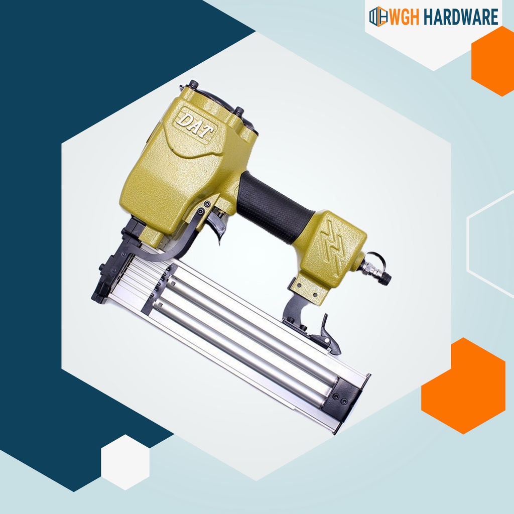 WGH Air Tacker Gun ST64 Heavy Duty Pneumatic Staple Air Nailer Nail Gun ...