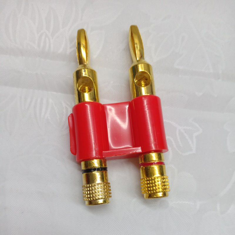 Banana Plug (attached) Gold plated (1PC ONLY) | Shopee Philippines