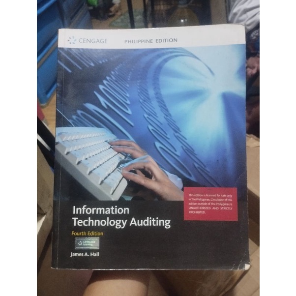 information technology auditing 4th edition by hall | Shopee Philippines