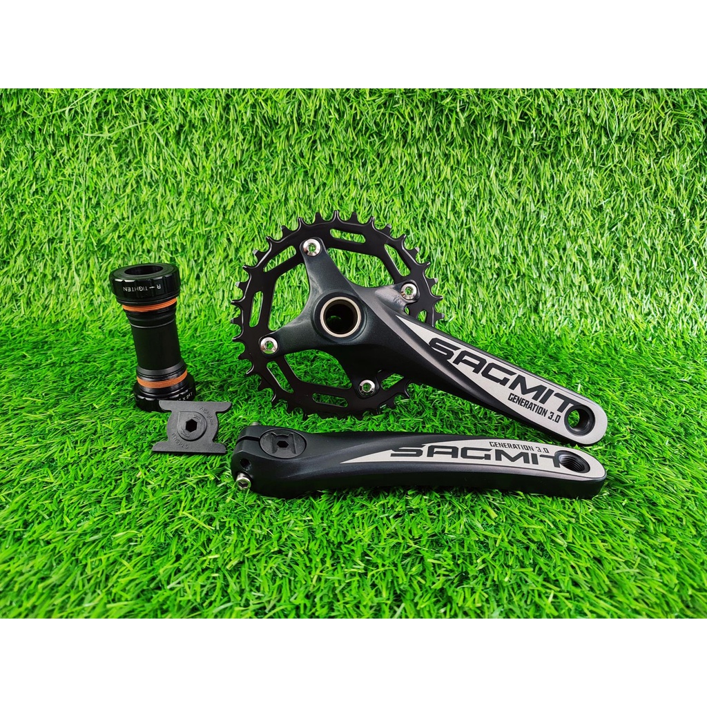 GBBS Sagmit Generation Hollowtech Bicycle Crank Set 36T Mountain Bike ...